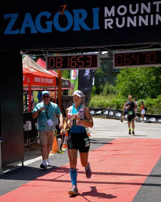Zagori Mountain Running TERA 60km, Νίκη Ζιώγα - Trail Girl